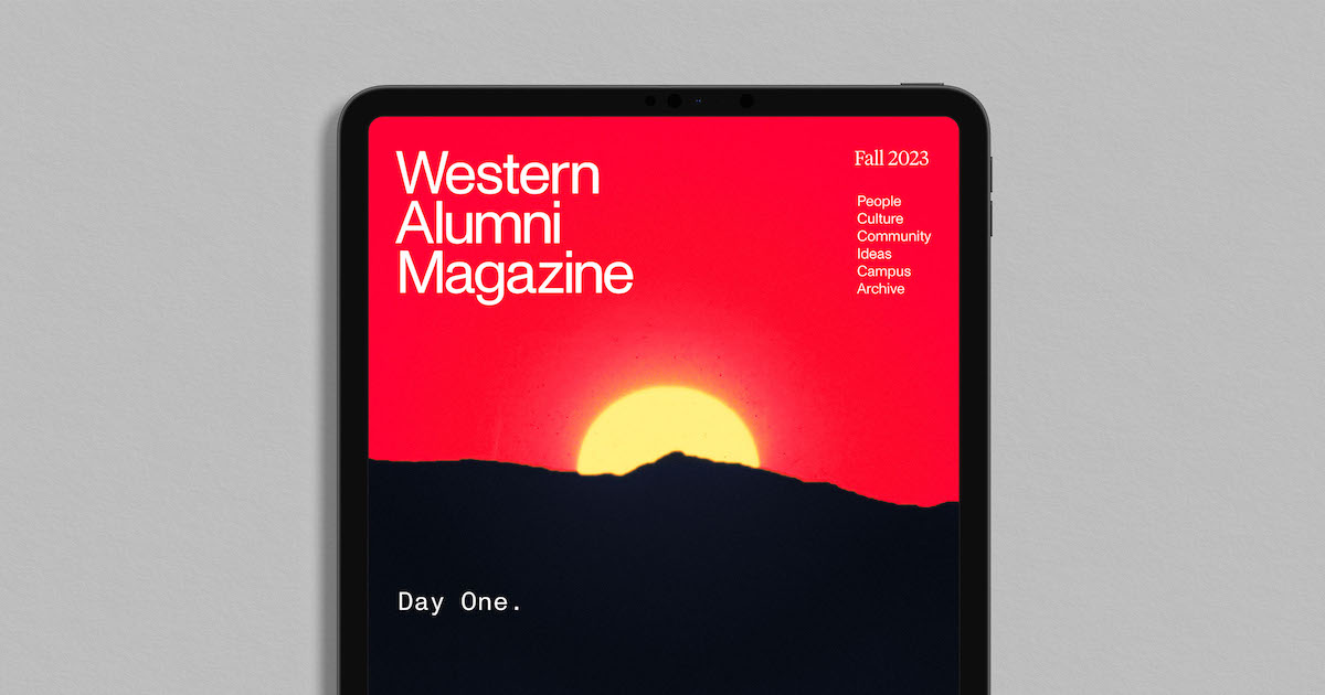 Home (Fall 2023) - Western Alumni Magazine